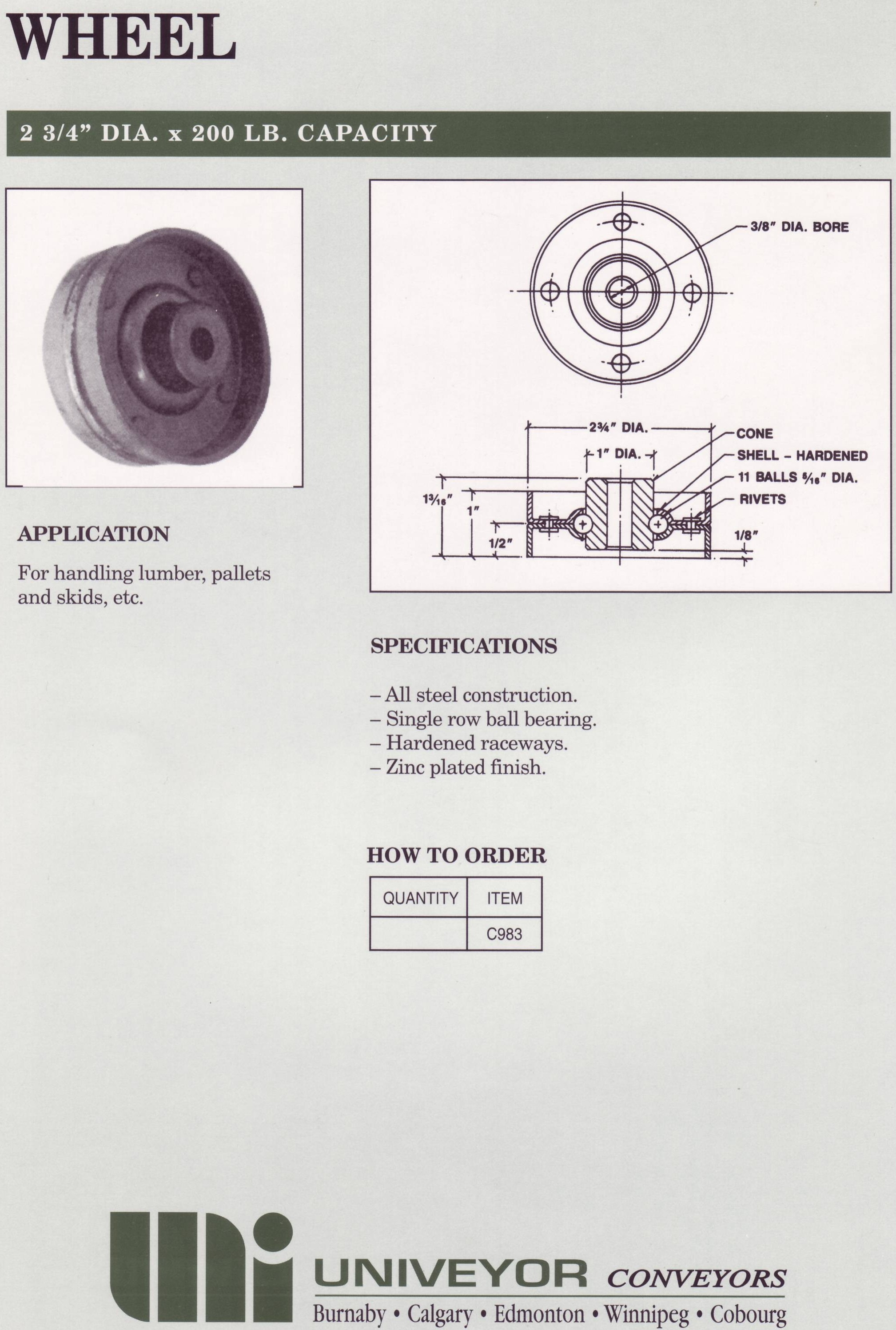 Wheel C983 Wheel C983